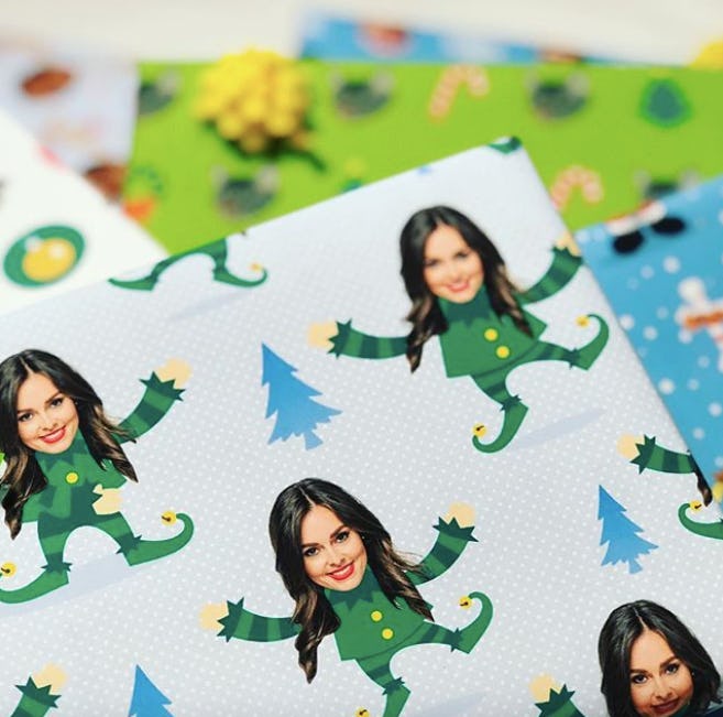 Be Extra AF This Holiday Season With Gift Wrap Covered In Your Own Face