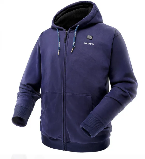 This Jacket Comes With A Built-In Heater To Keep You Extra Cozy