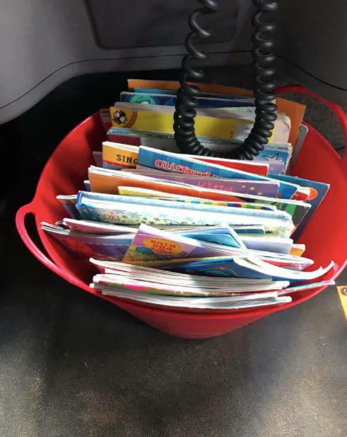 Bus Driver’s ‘Bucket Of Books’ Is An Idea Every School Should Try
