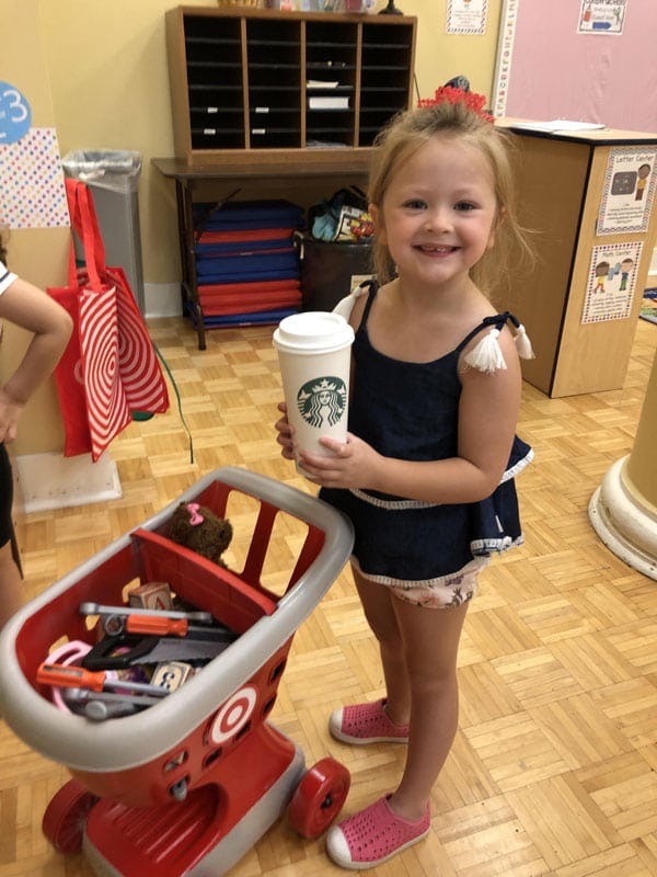Teacher Creates Adorable Target-Themed Play Space For Her Classroom