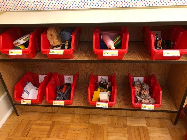 Teacher Creates Adorable Target-Themed Play Space For Her Classroom