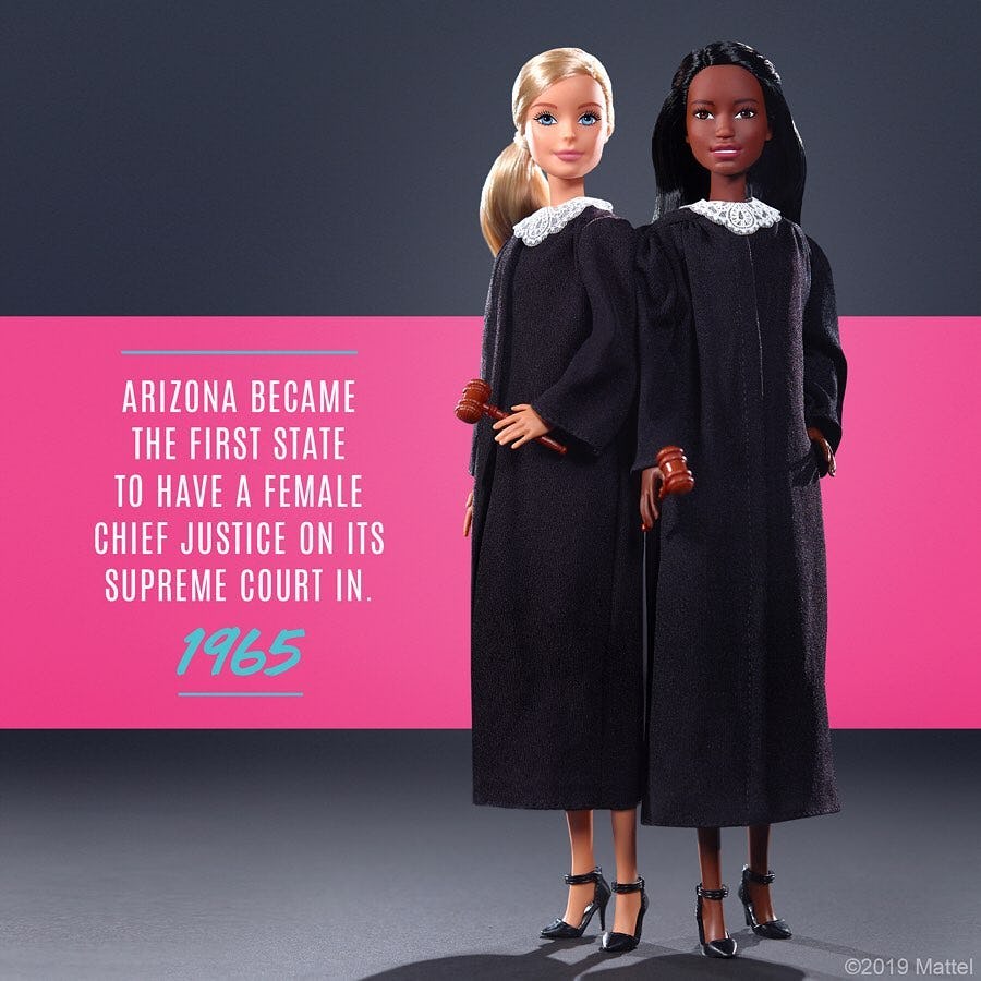 Mattel’s Newest ‘Career Barbie’ Is A Judge