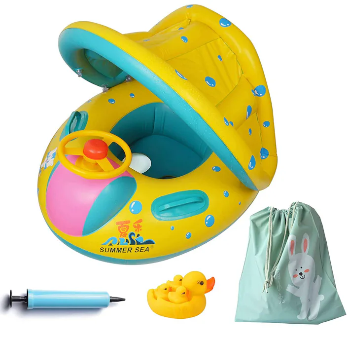10 Best Infant Pool Floats With Built-In Sun Canopy For Chillin’ By The ...