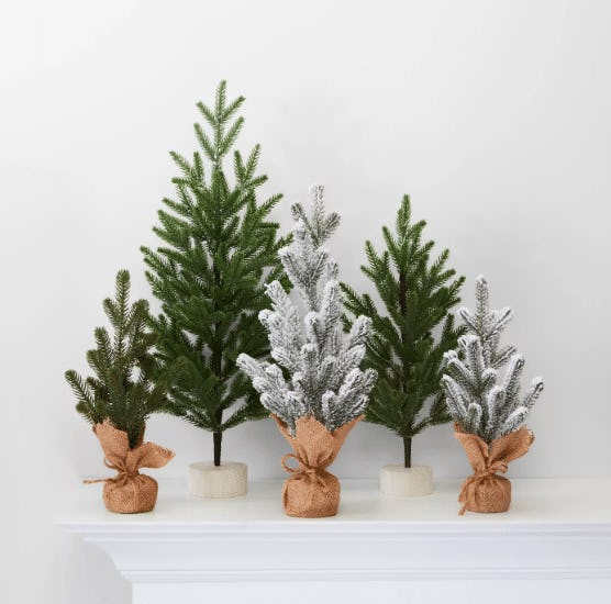 Target Mini Trees Are An Easy Way To Make Your House Festive