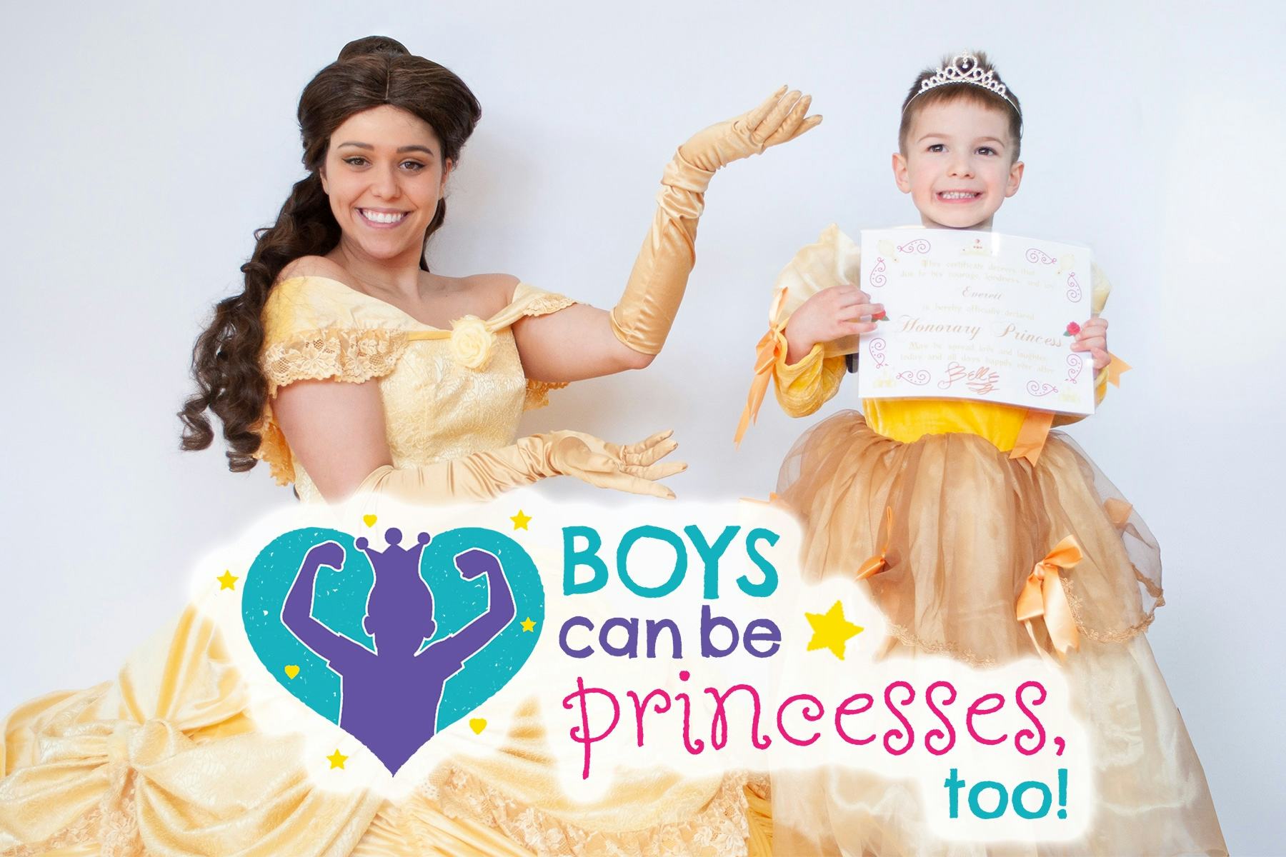 Photographer Captures Boys Dressed As Their Favorite Princesses In ...