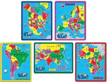 Around The World In 15 Ways: The Most Educational World Maps For Kids