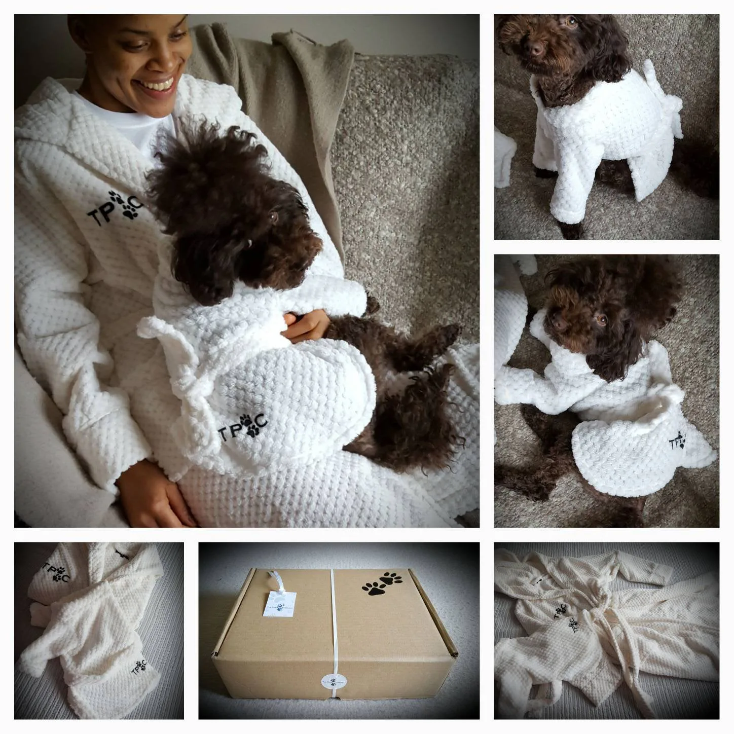 Now’s The Perfect Time To Buy Matching Robes For You And Your Pup
