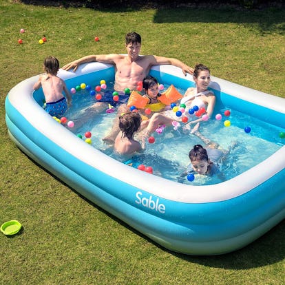 18 Best Kiddie Pools, Inflatable Pools, & Bounce Houses For Summer F*U*N