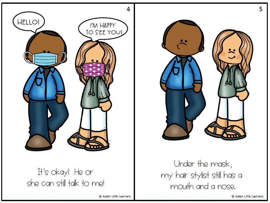 Speech Pathologist Creates Books To Help Kids With Autism Understand COVID