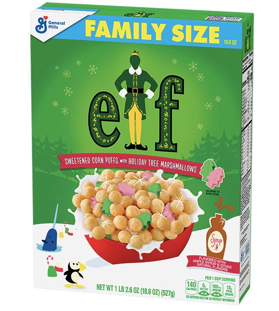 ‘Elf’ Cereal Exists To Make Our 2020 Holidays Complete