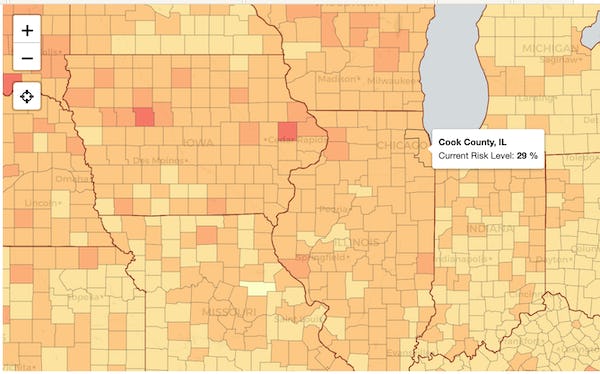 This Tool Lets You See COVID Risk In Your Area In Real Time