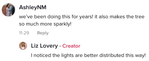 TikTok Video Of Christmas Tree Lighting Hack Goes Viral