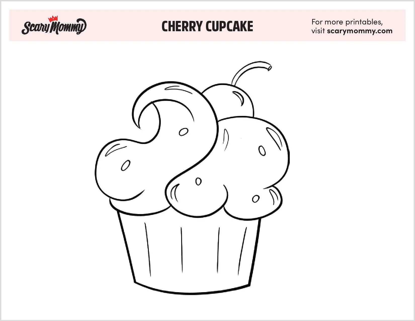 Cupcake Coloring Pages That’ll Make You Wish It Was Time For Dessert