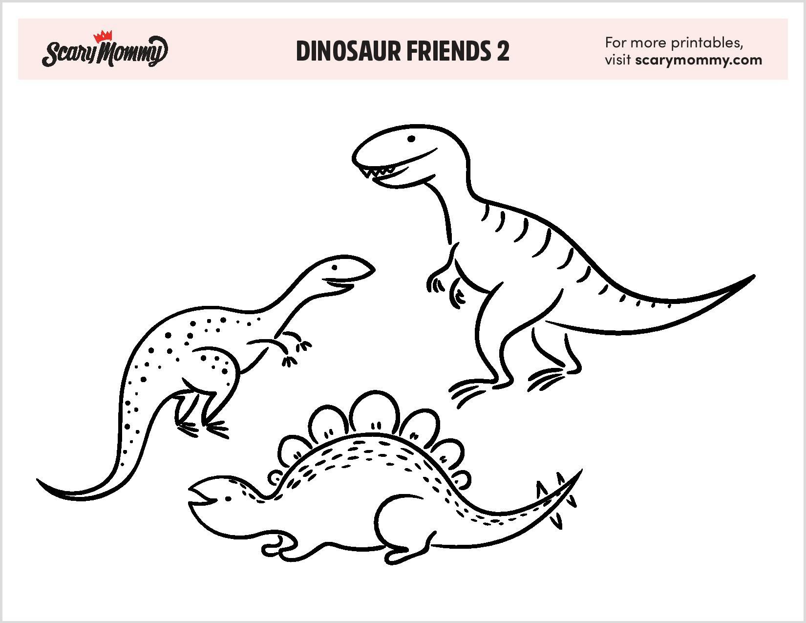 10 Dinosaur Coloring Pages That Are Dino-Mite