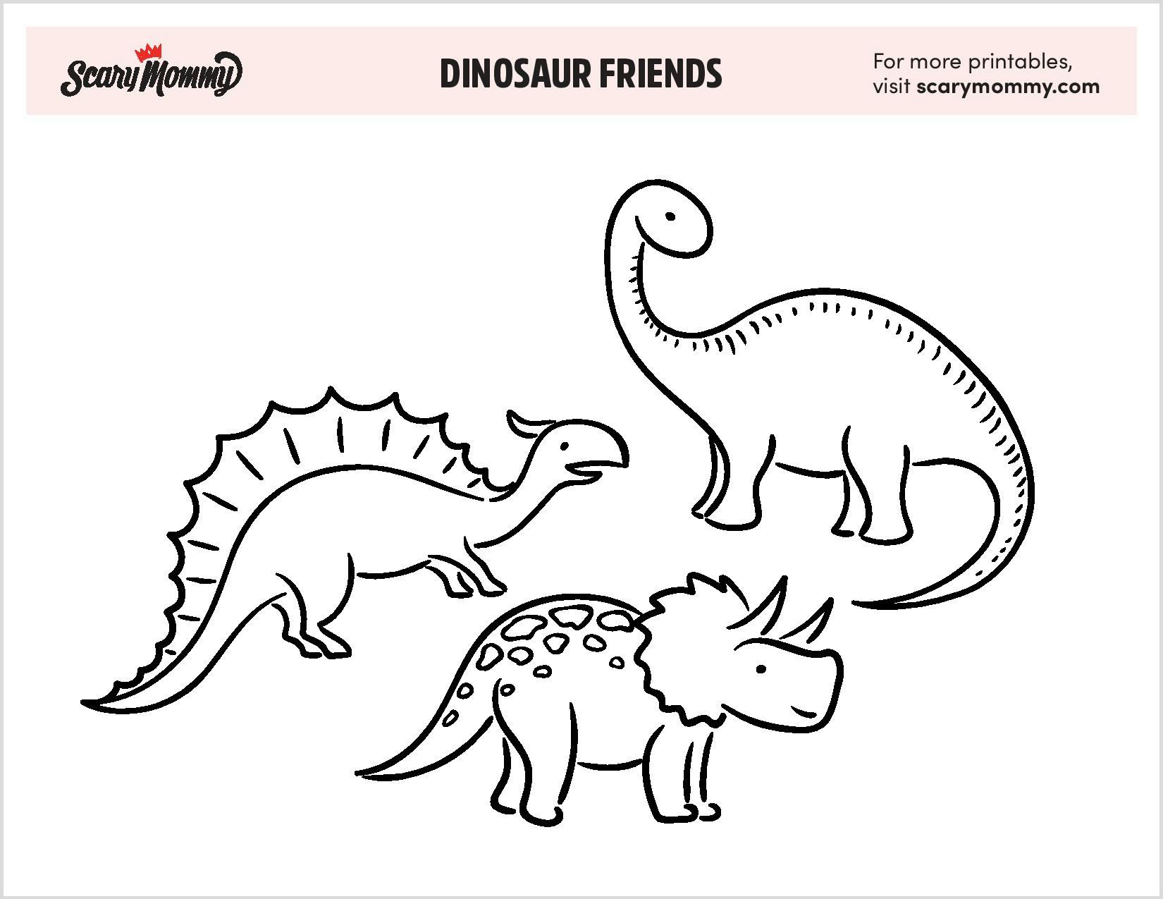 10 Dinosaur Coloring Pages That Are Dino-Mite