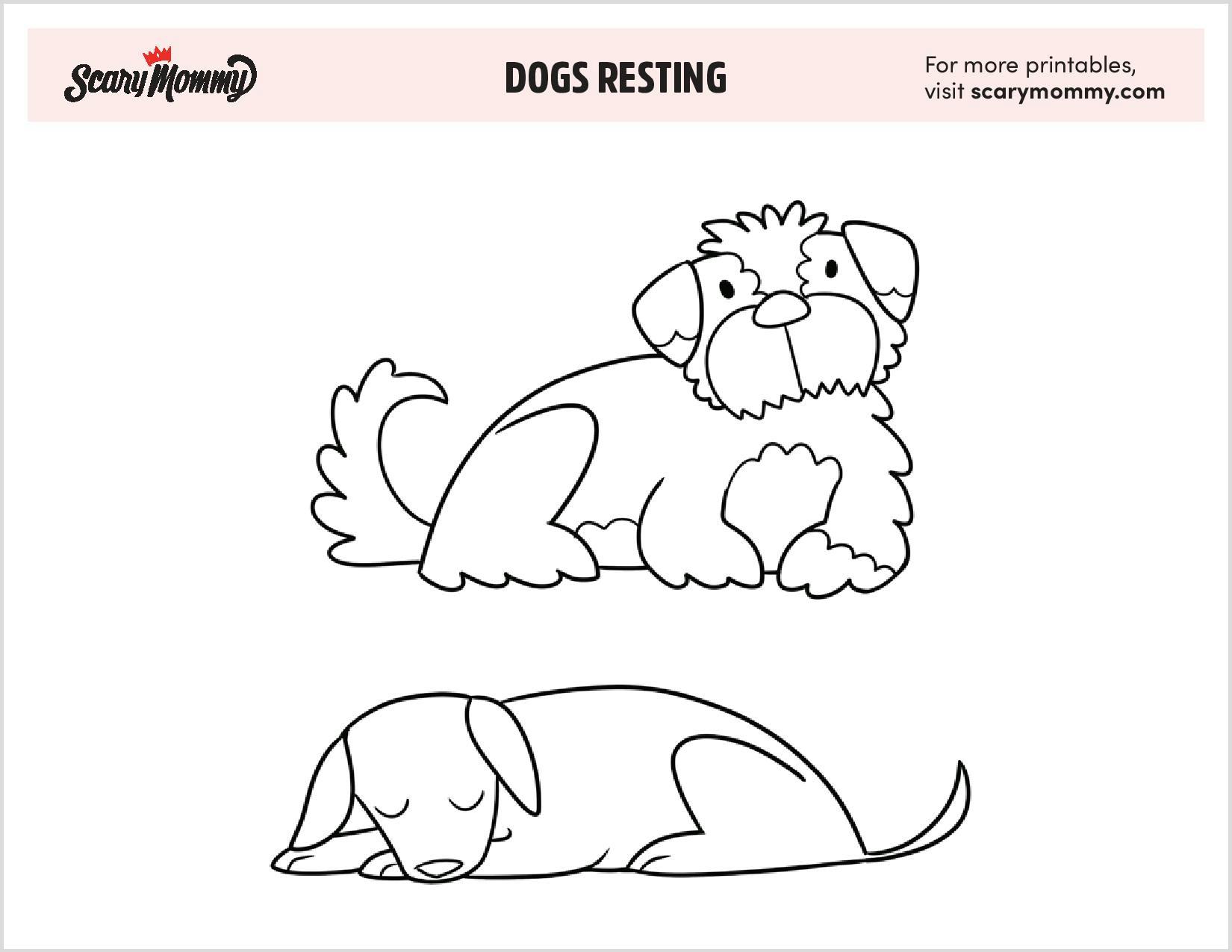 10 Dog Coloring Pages Full Of Precious Puppers