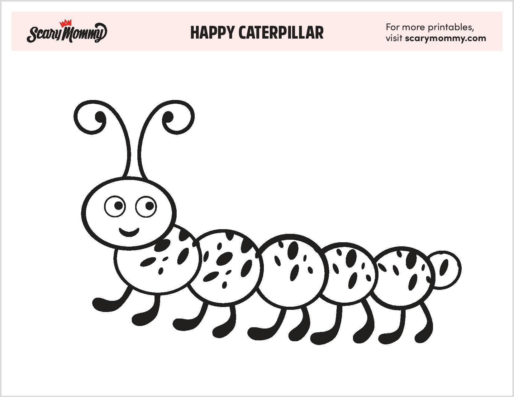 10 Caterpillar Coloring Pages That Are Crawling With Fun