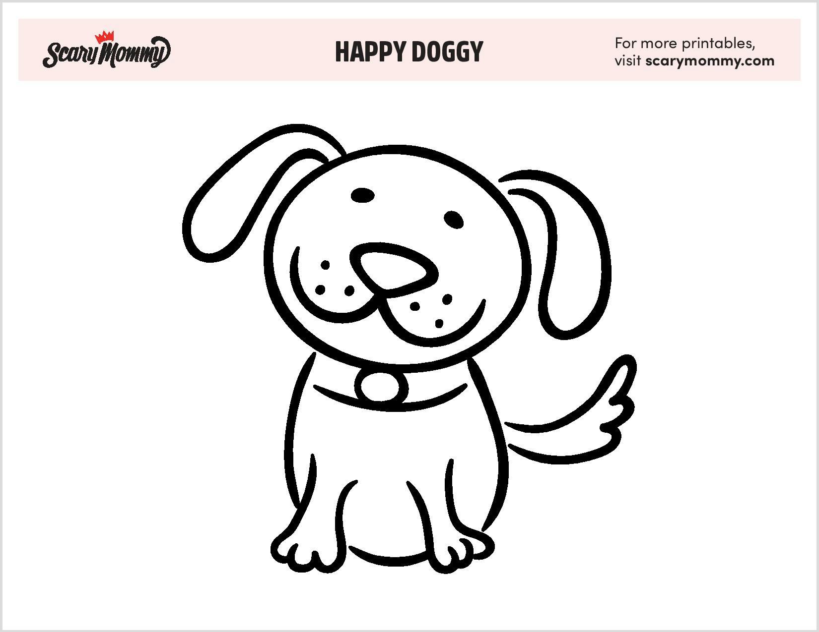 10 Dog Coloring Pages Full Of Precious Puppers