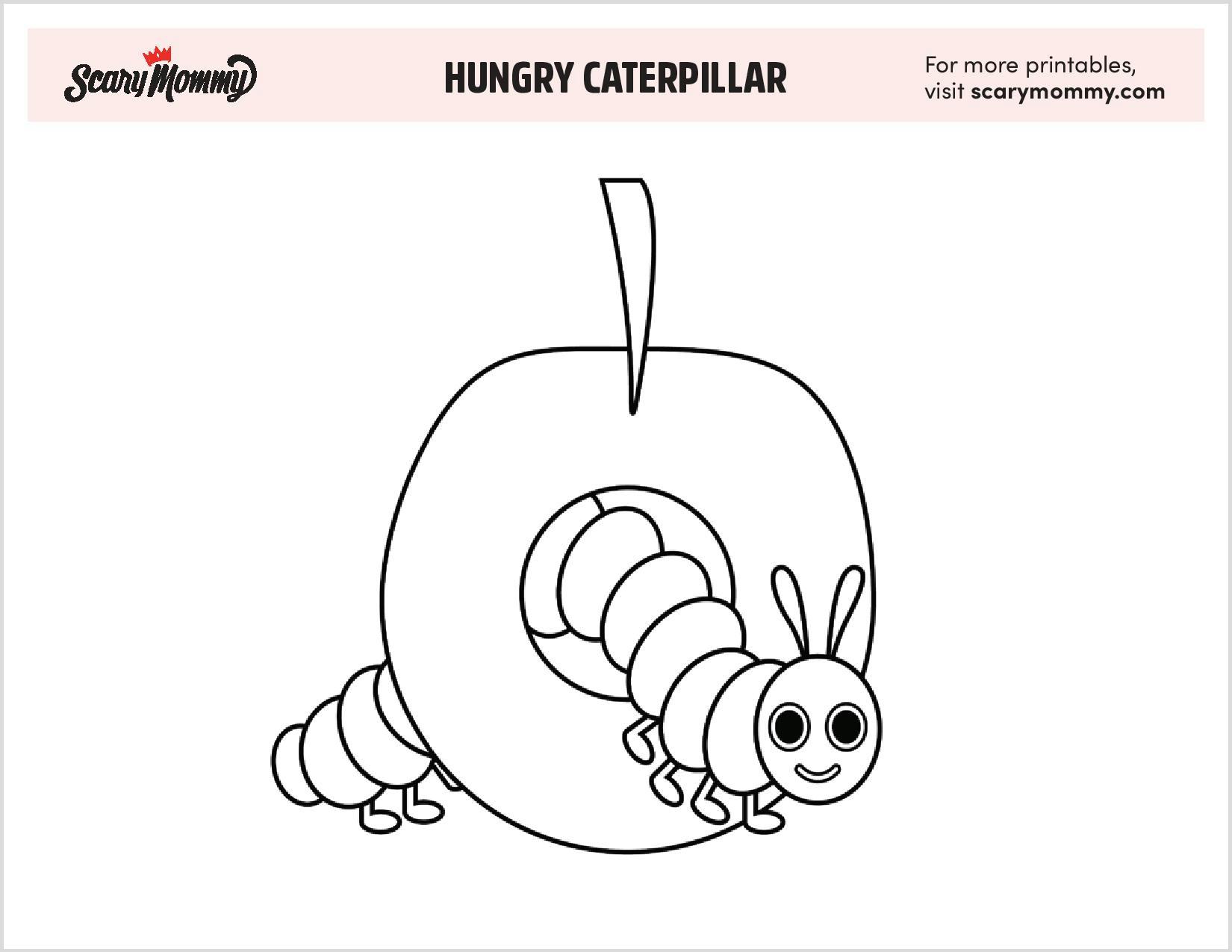 Hungry Caterpillar Coloring Pages [2025]
