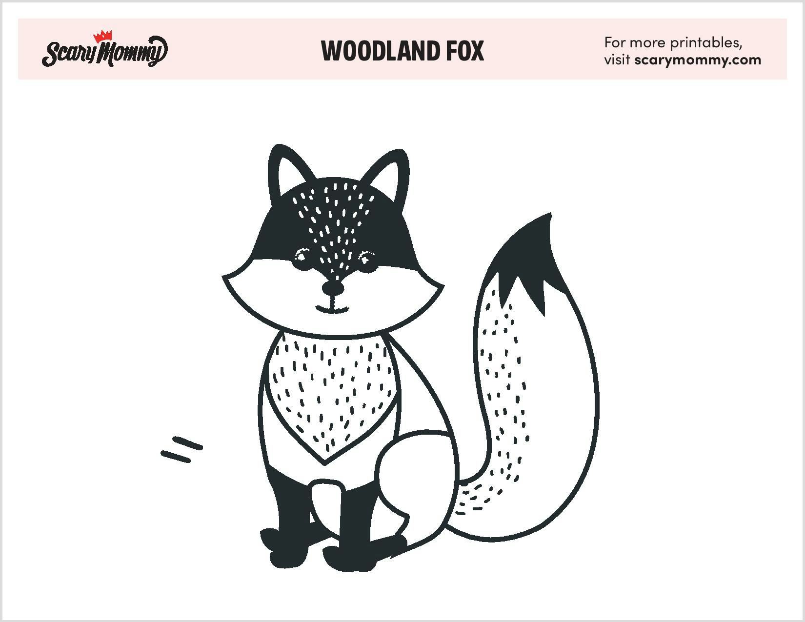 8 Fox Coloring Pages Perfect For Your Cute Little Kit