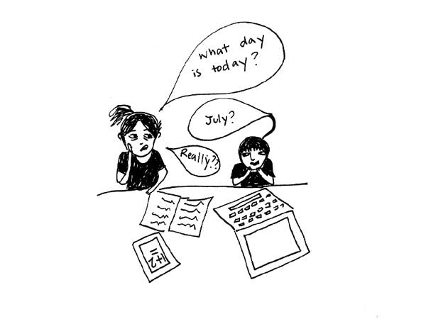 Here We Go Again: A Comic About Remote Vs. In-Person Learning