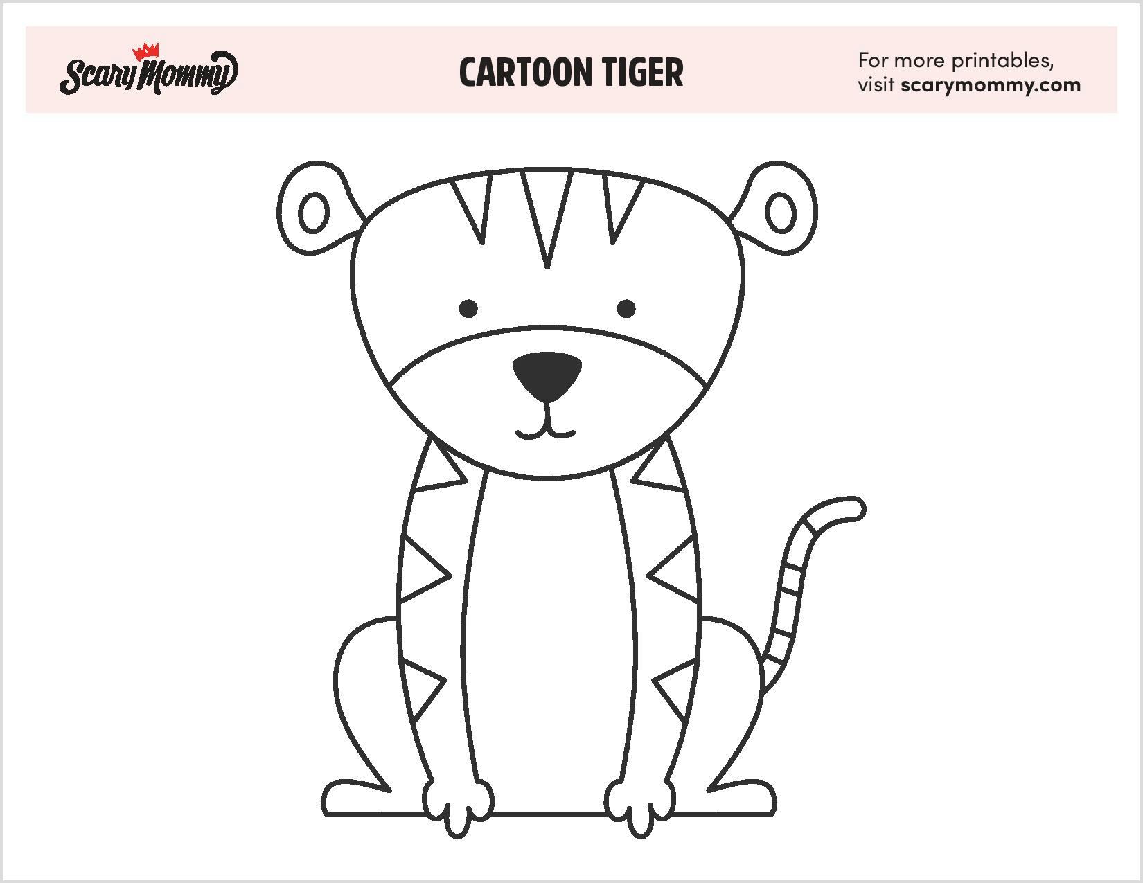 10 Tiger Coloring Pages For The Days You’re Feeling Fierce