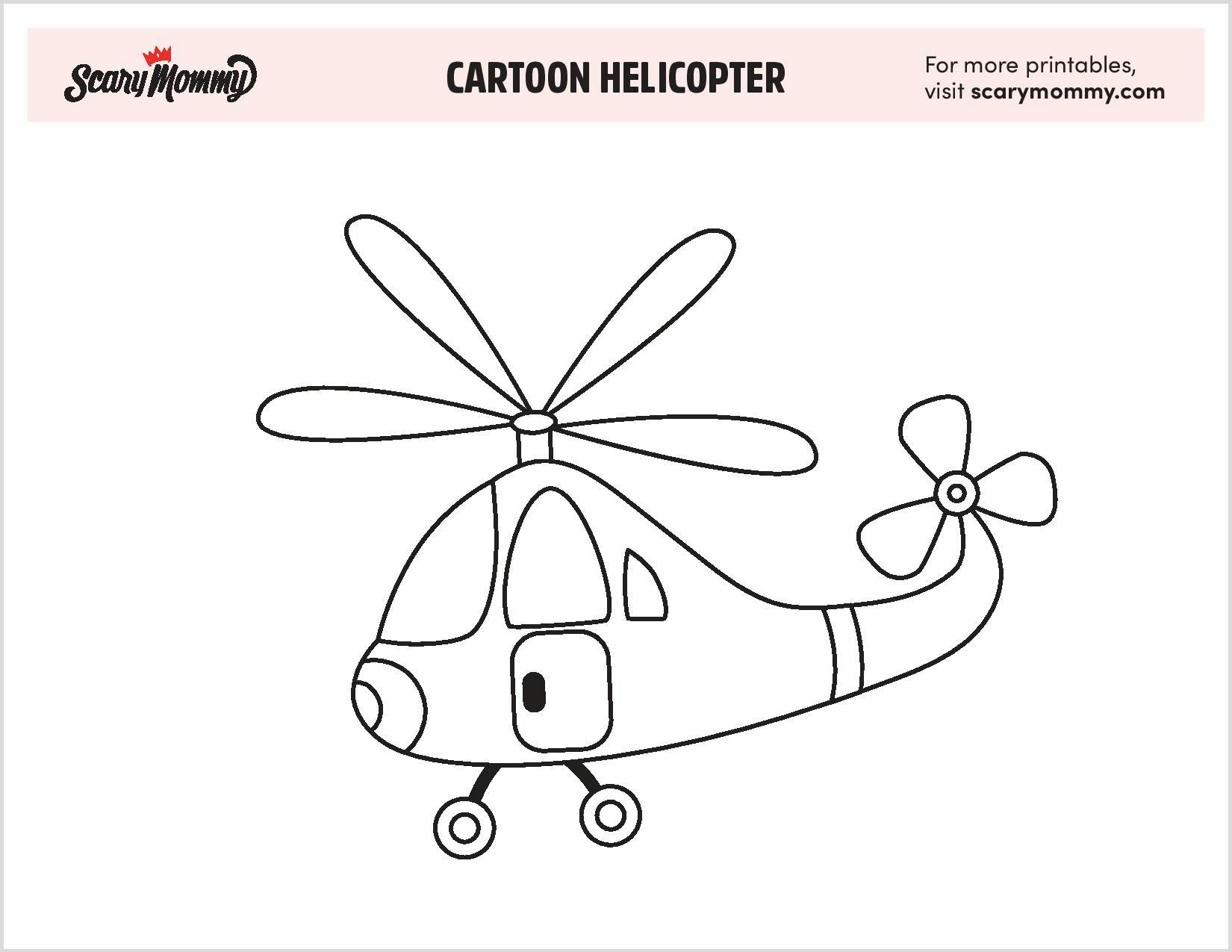 10 Helicopter Coloring Pages That’ll Really Lift Your Spirits
