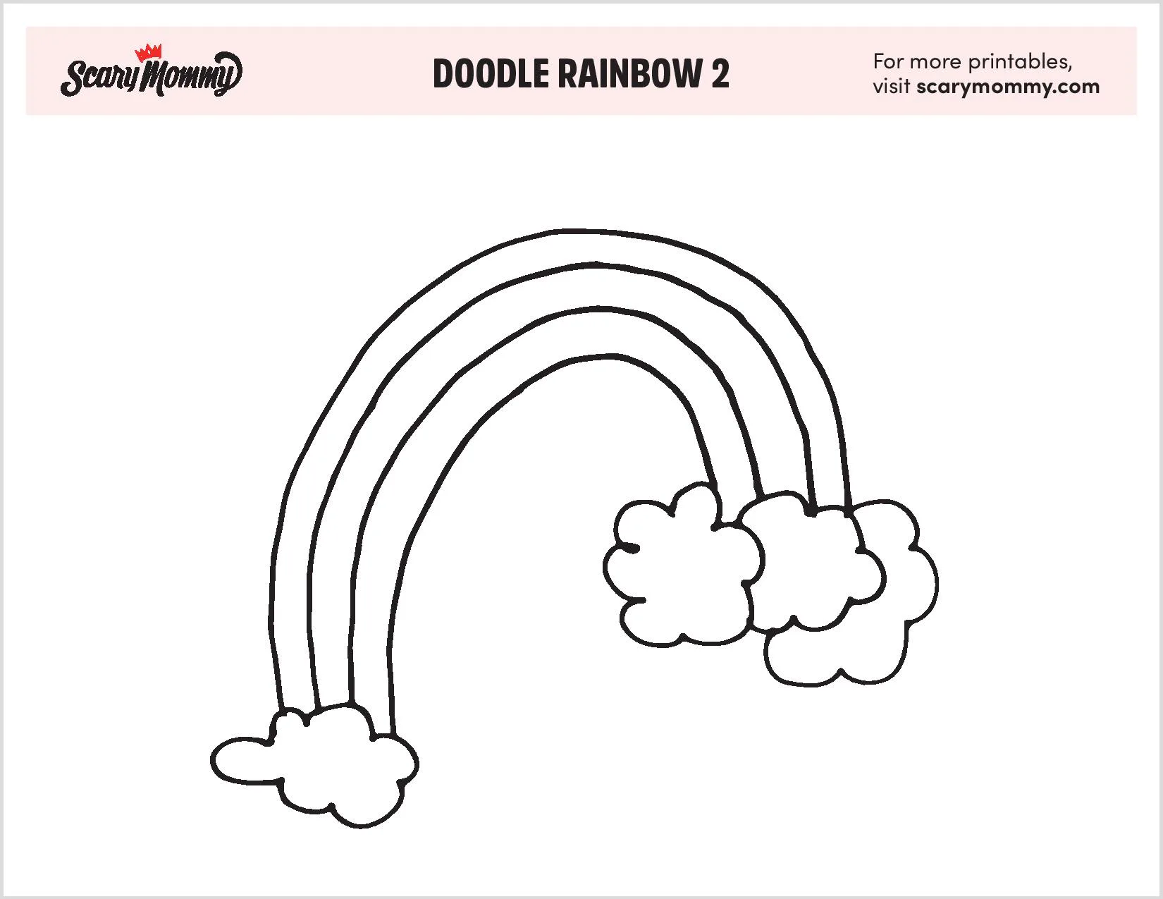 Free Printable Rainbow Coloring Pages-what Mommy Does St Patrick's