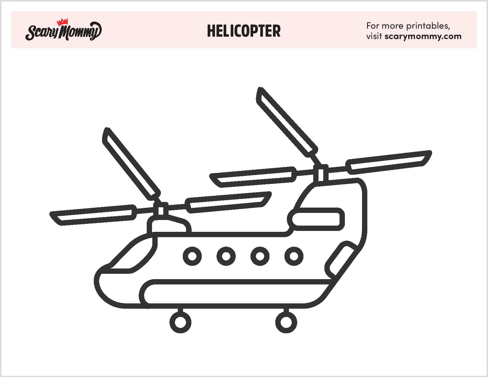 10 Helicopter Coloring Pages That’ll Really Lift Your Spirits
