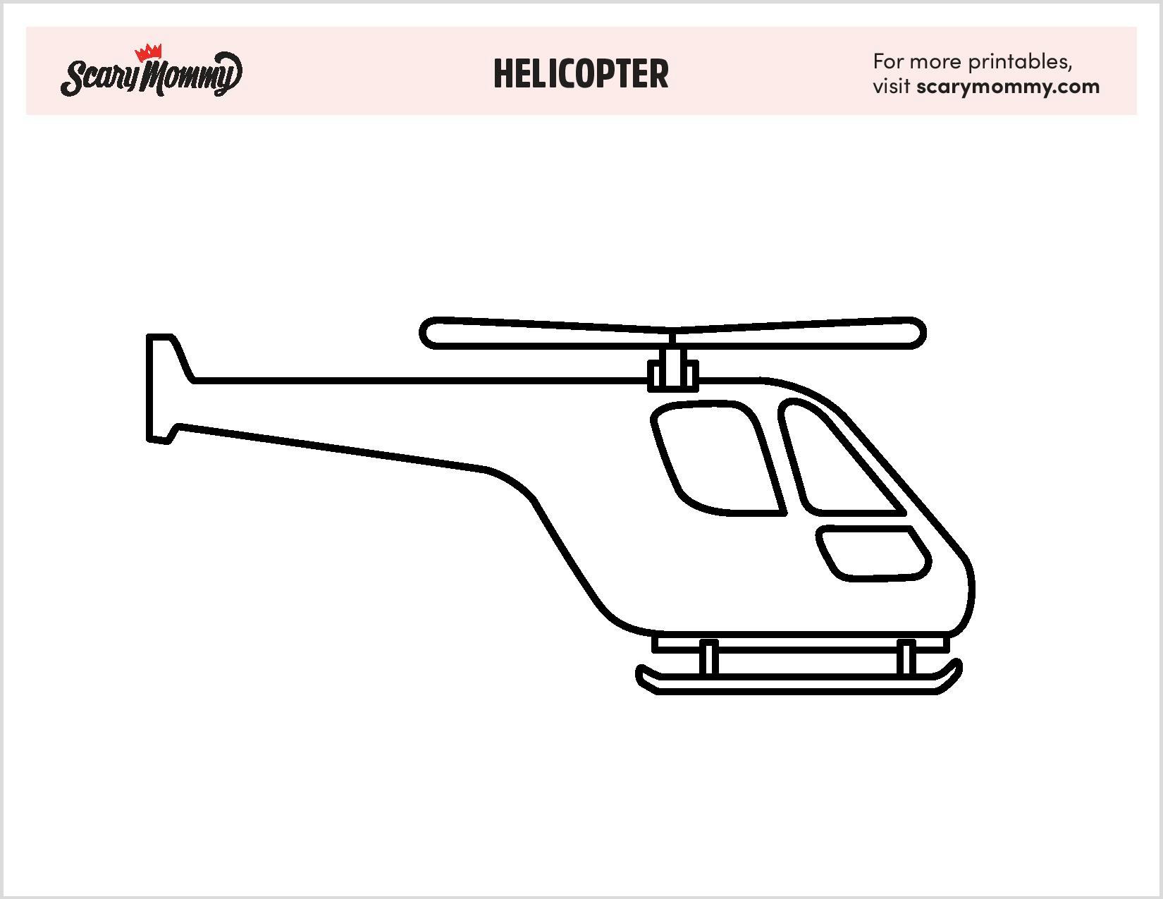 10 Helicopter Coloring Pages That’ll Really Lift Your Spirits