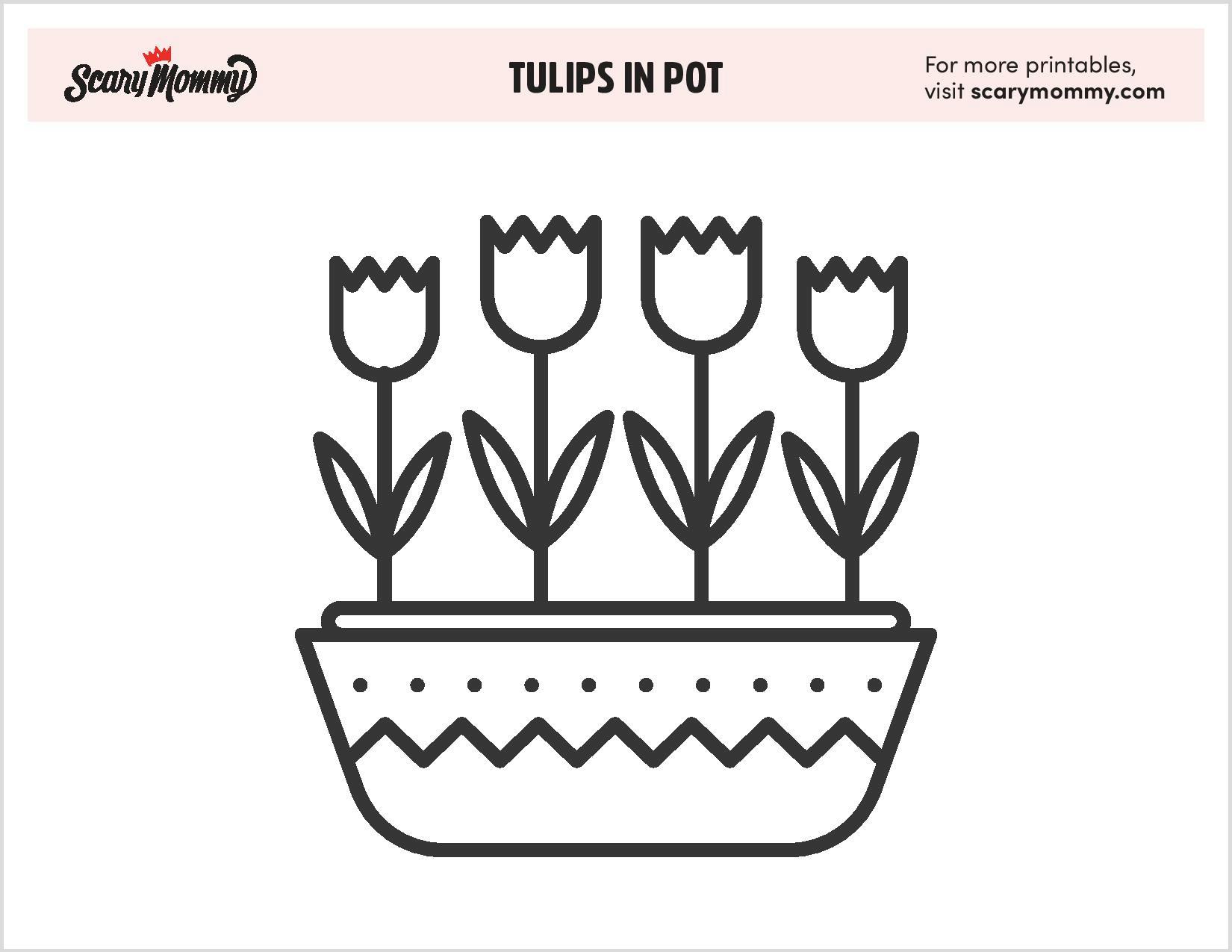 Flower Power! 10 Tulip Coloring Pages For Your Budding Artist