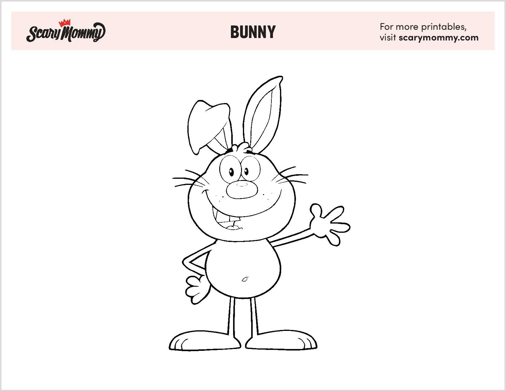 12 Bunny Coloring Pages Sure To Make Your Kiddos Very Hoppy