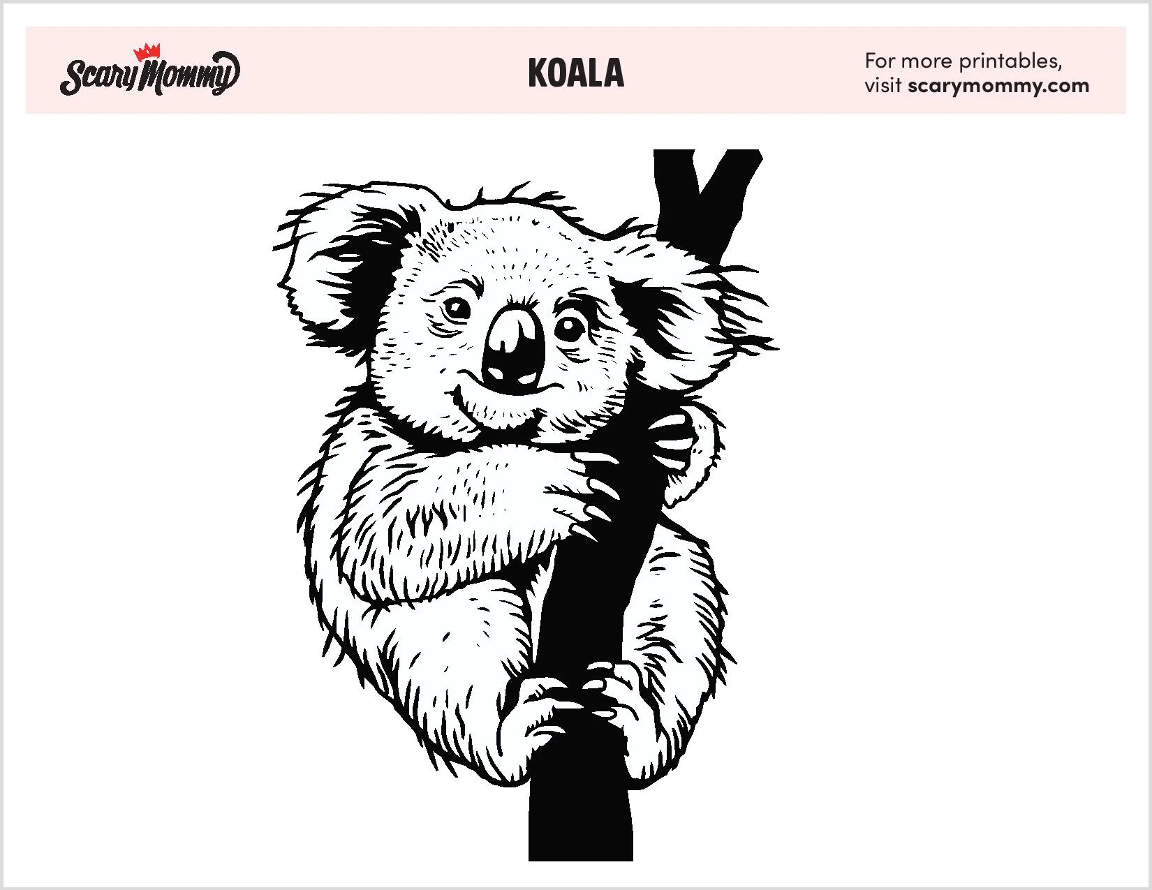 12 Koala Coloring Pages That’ll Make You Want To Travel Down Under
