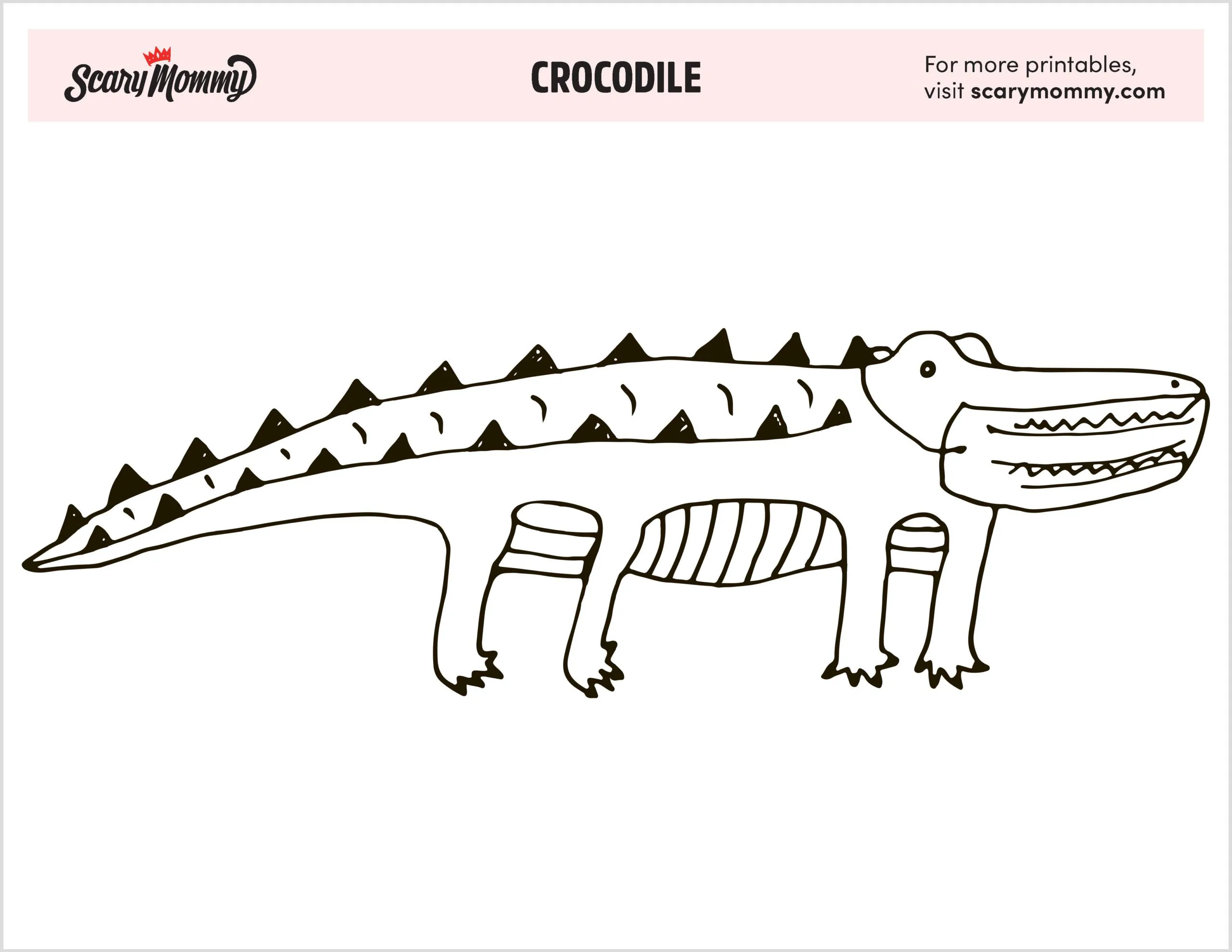 12 Alligator And Crocodile Coloring Pages Perfect For Reptile Fans