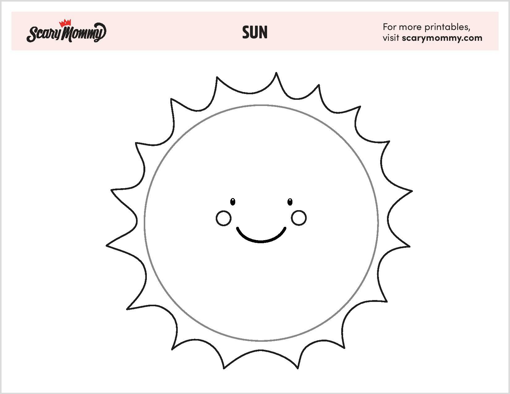 Sun Coloring Pages That Will Warm Your Heart And Brighten Your Child’s Day