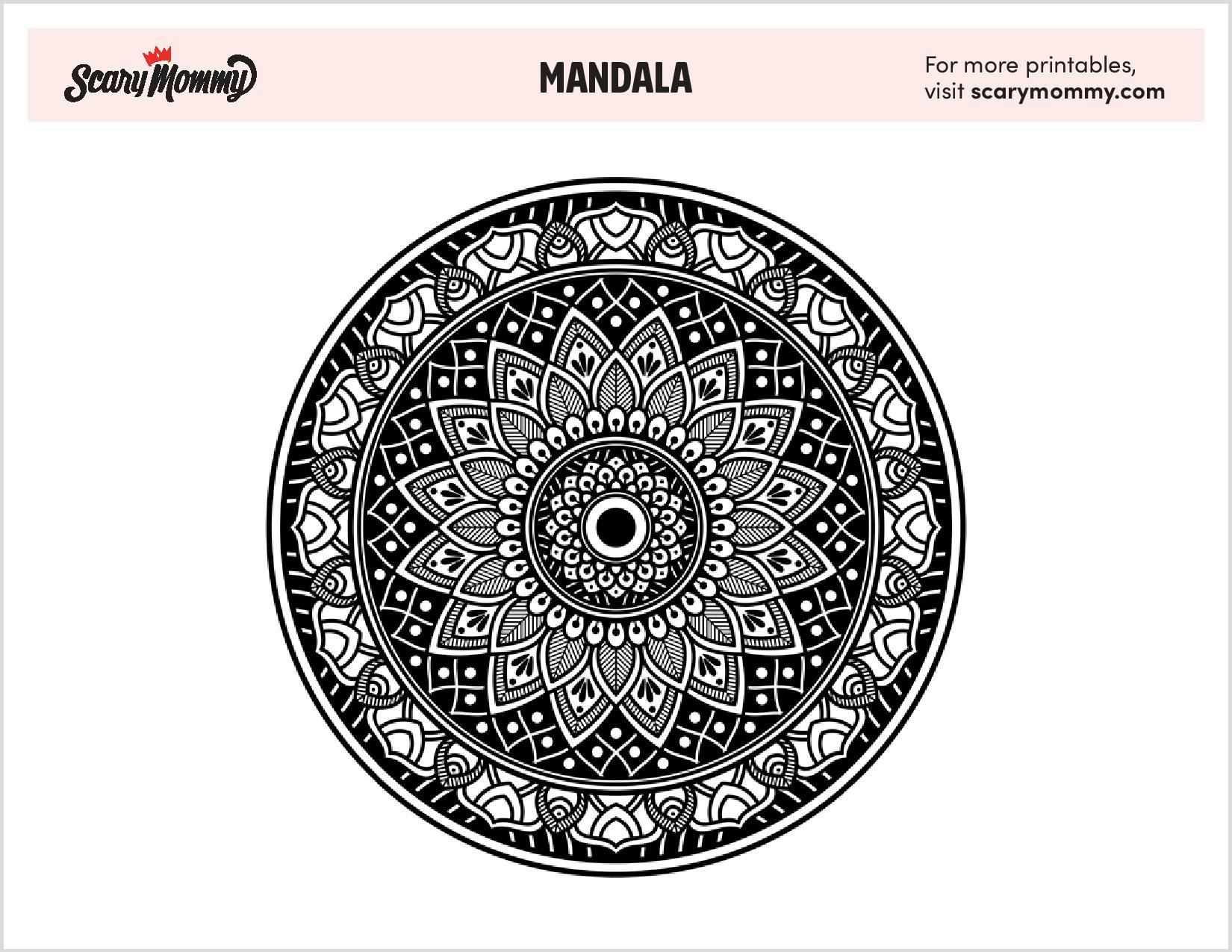 11 Mandala Coloring Pages For When You Need More Zen In Your Life