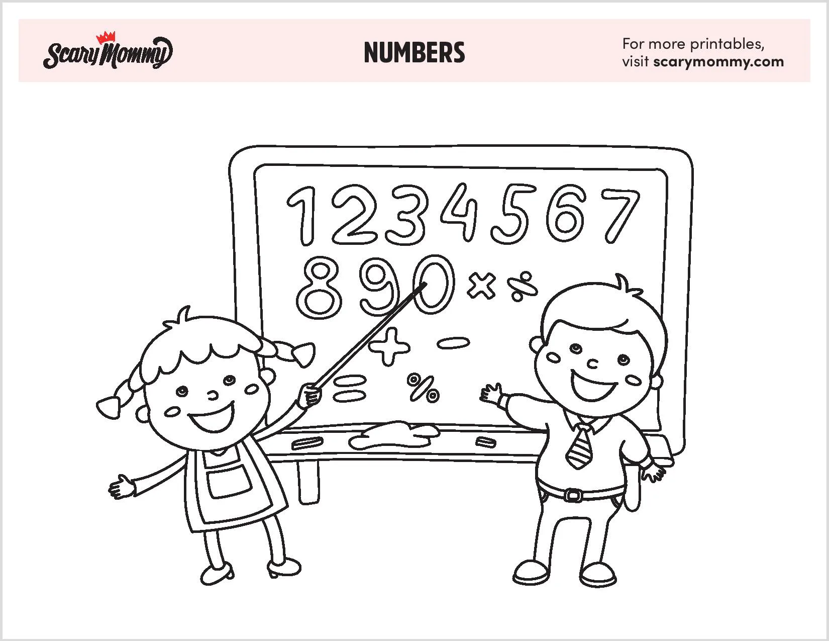 You Can Count On These 11 Number Coloring Pages For Some Serious Fun