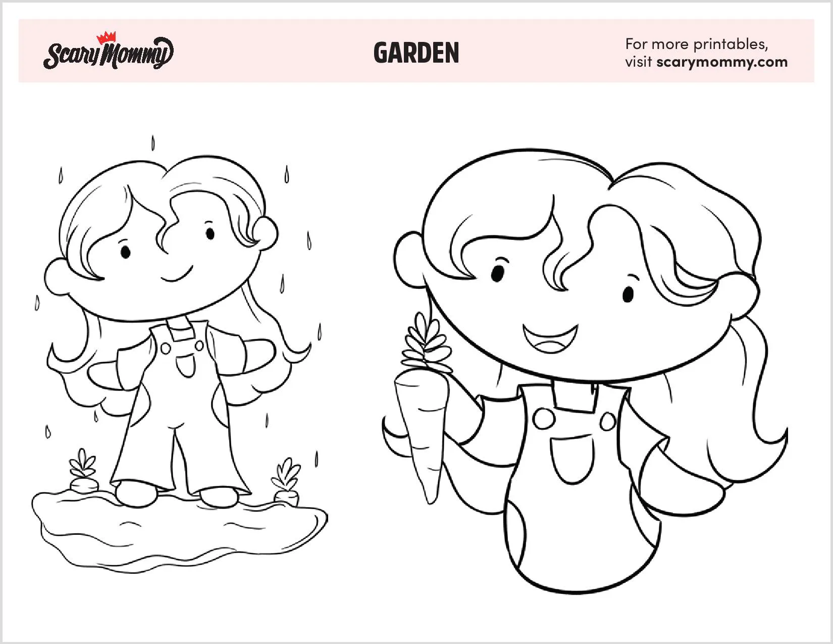 Easy Come, Easy Grow! 11 Garden Coloring Pages Perfect For Little Green ...
