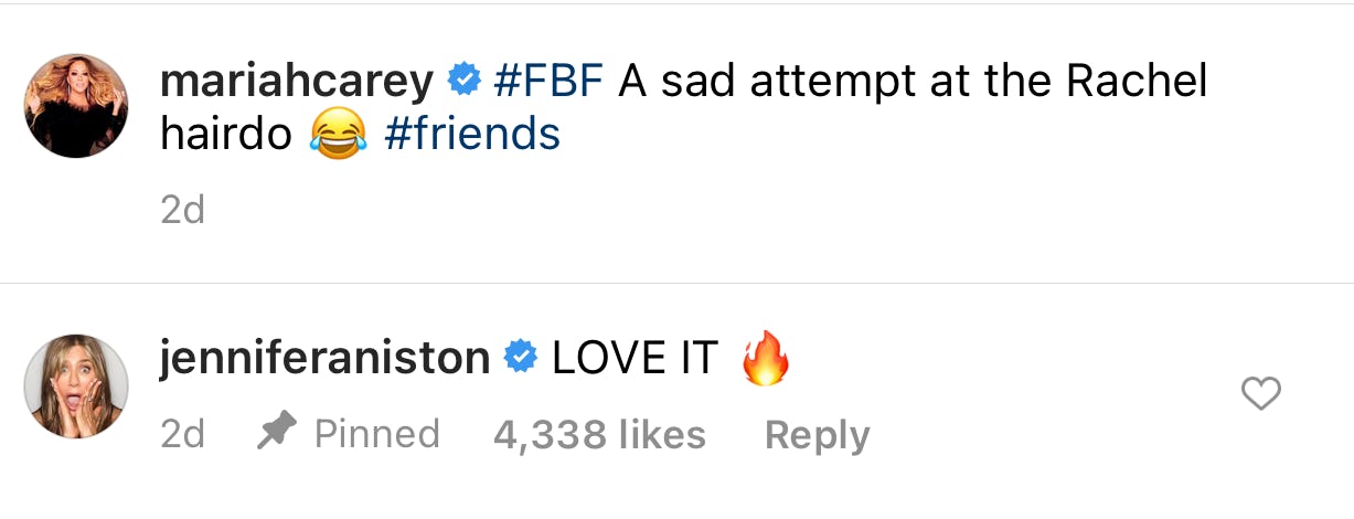 Mariah Carey Posts Throwback Of Her ‘Sad’ Attempt At ‘The Rachel’