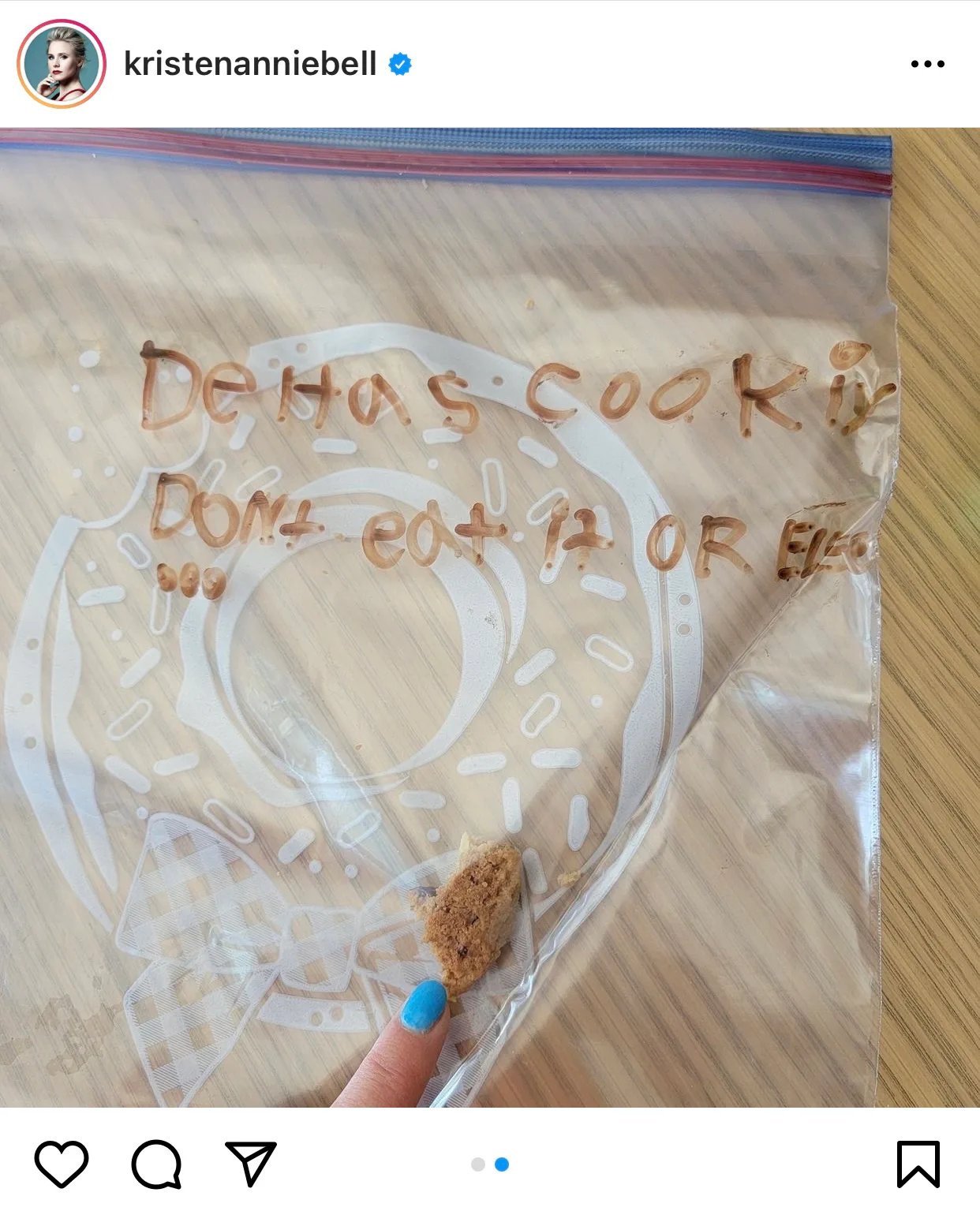 Kristen Bell’s Daughter’s ‘Threatening Notes’ Are A Whole Mood