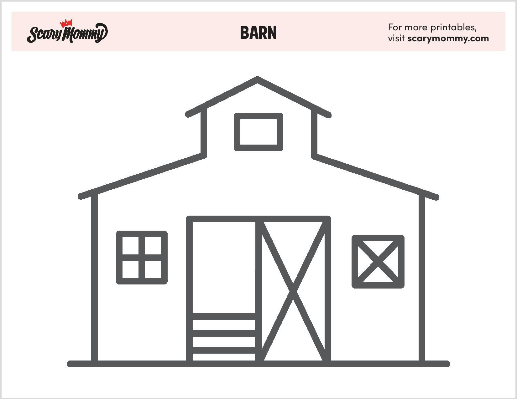 11 Barn Coloring Pages That’ll Have You Ready To Hit The Homestead