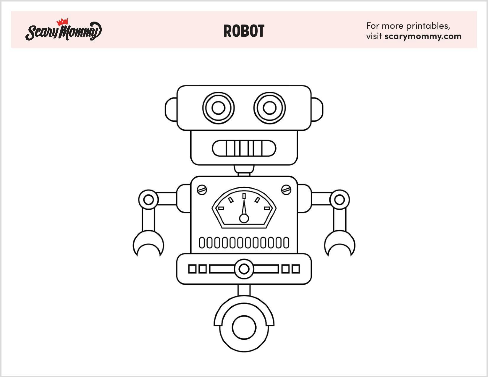 10 Robot Coloring Pages Your Tech-Savvy Kid Will Go Nuts (And Bolts) Over