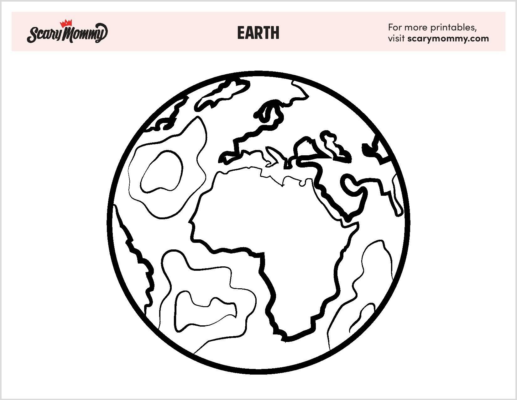 10 Well-Rounded Earth Coloring Pages That Make Every Day Earth Day