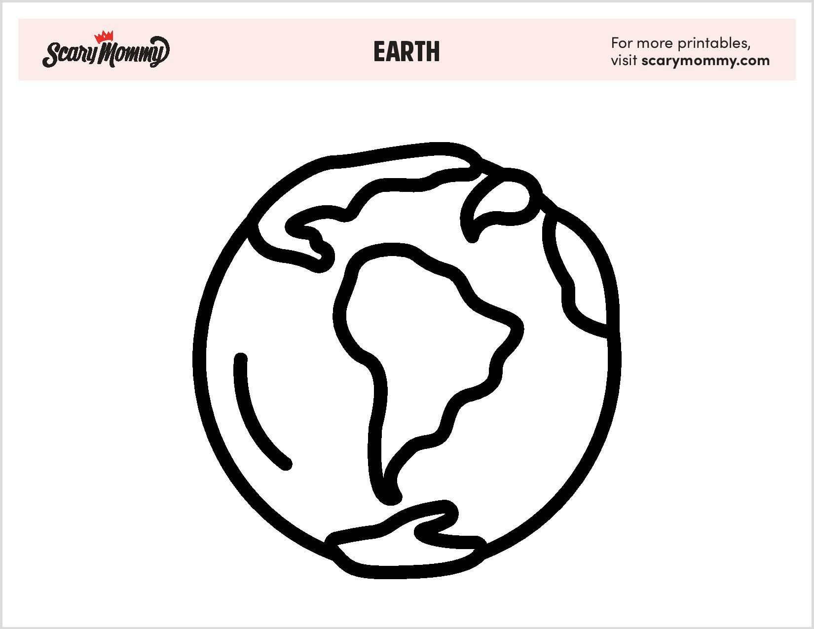 10 Well-Rounded Earth Coloring Pages That Make Every Day Earth Day