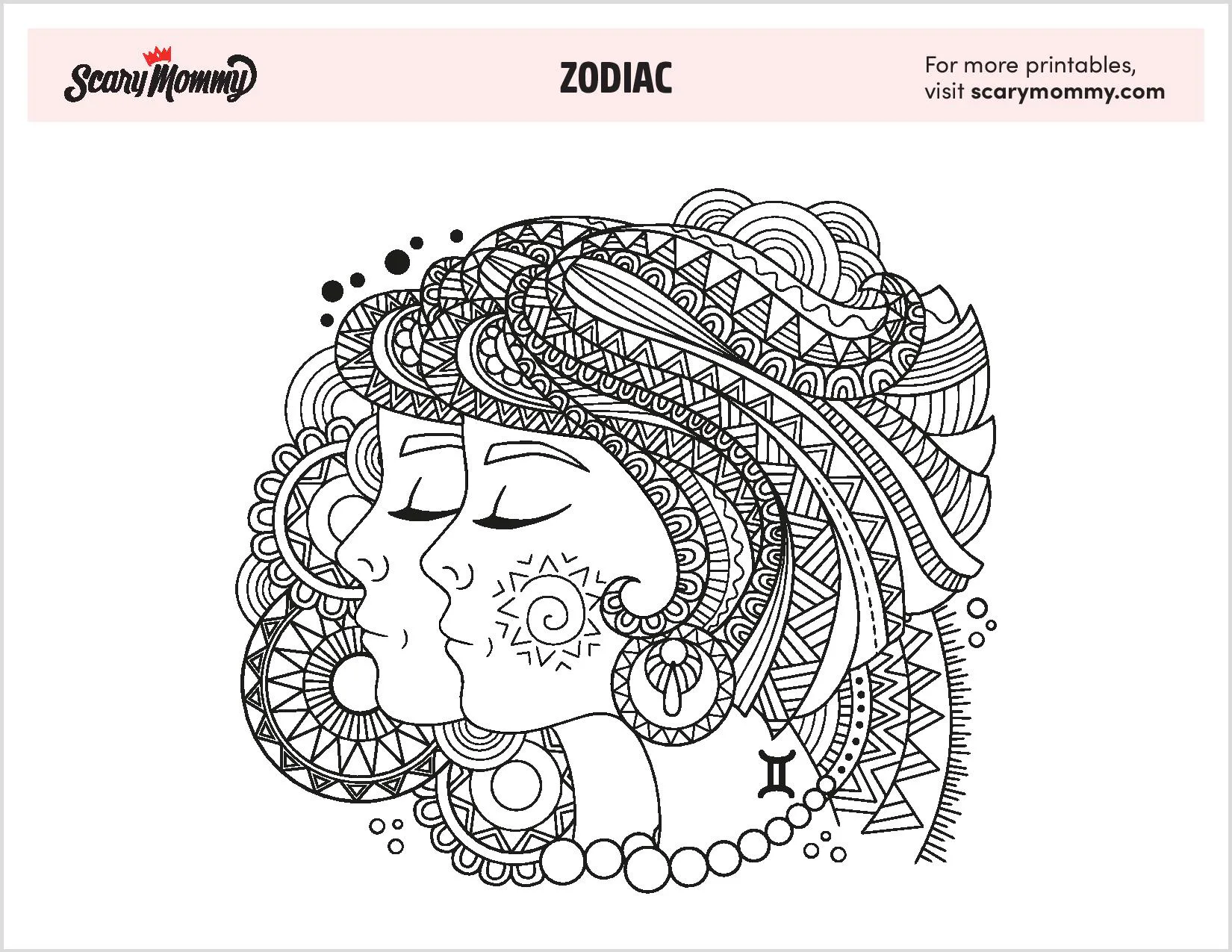 Zodiac coloring pages pdf 60 photos - Astrologytoyou.com