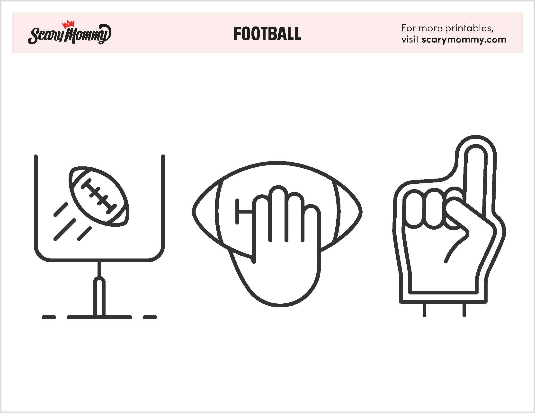 Hike! Hike! Score Big With These Football Coloring Pages