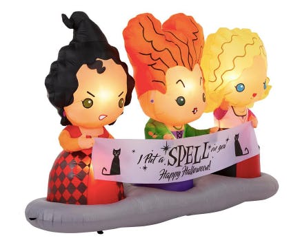 Nothing Says ‘It’s Almost Halloween’ Like A ‘Hocus Pocus’ Yard Inflatable