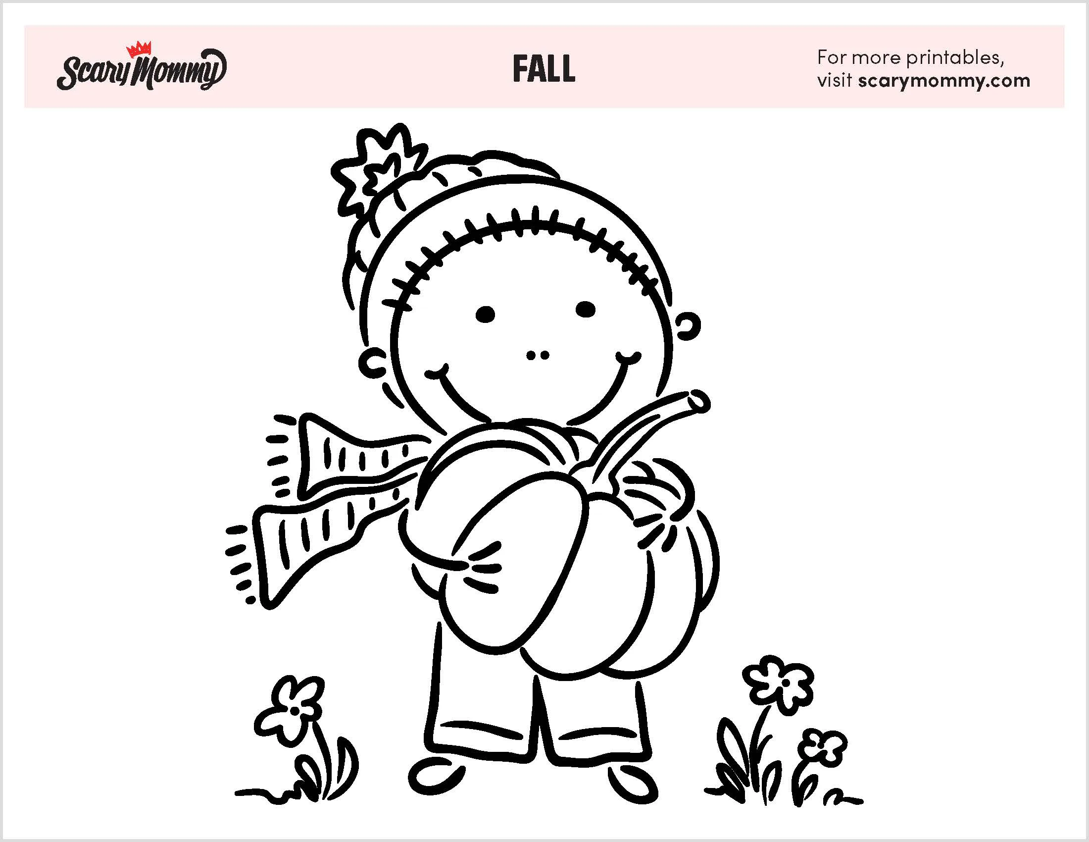 Oh, Be-leaf Us — These Fall Coloring Pages Are Adorable