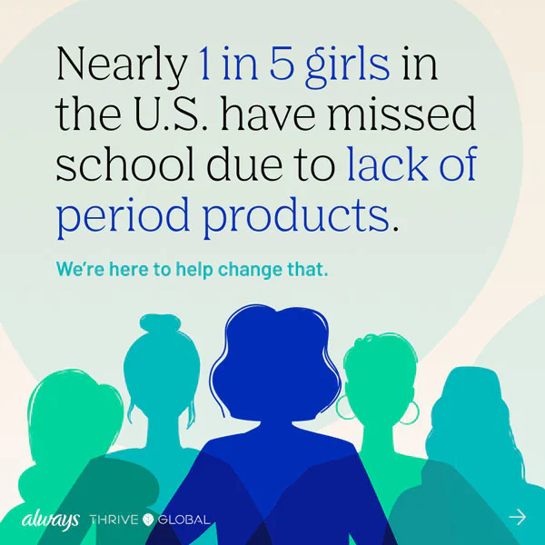 Period Poverty Is A Huge Problem — How A New App Is Helping Make An Impact
