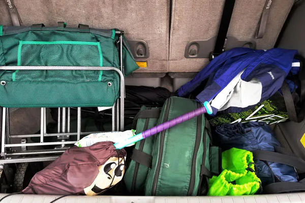 A Look Inside The Minivan AKA ‘The Rolling Dumpster’